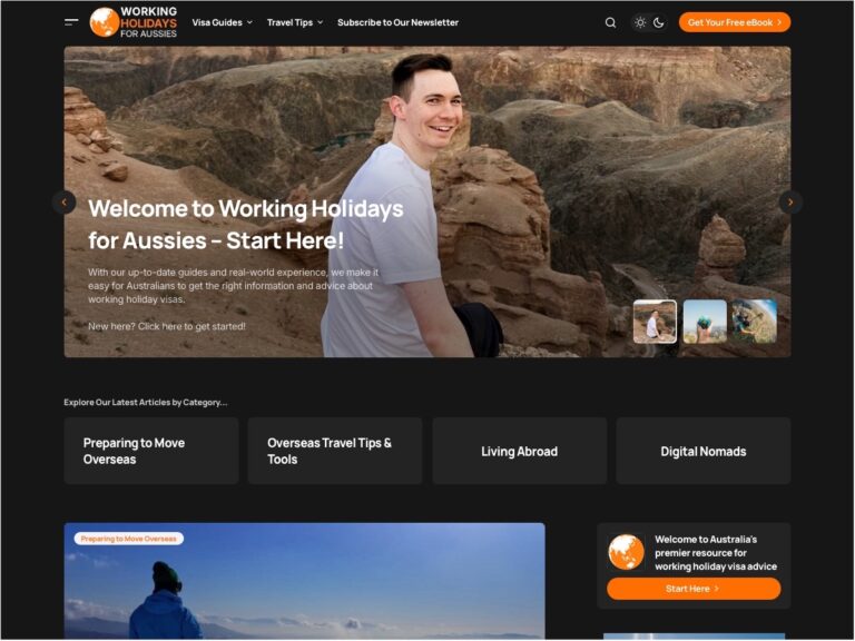 Ireland's Working Holiday Visa for Australian Citizens